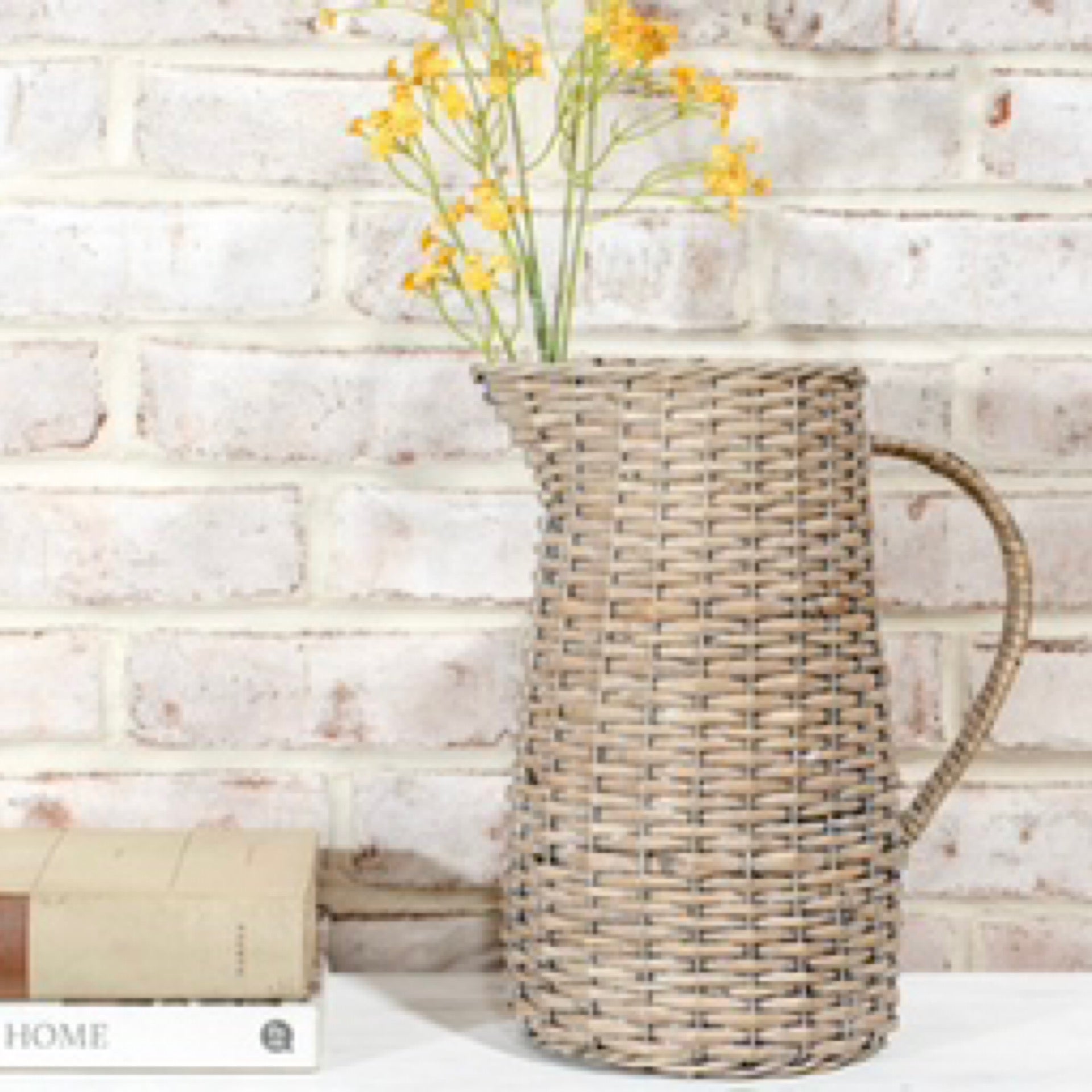 Pitcher Wicker /Jug/Vase - 3 sizes - HX33195, HX33197 | Barn & Bunkie