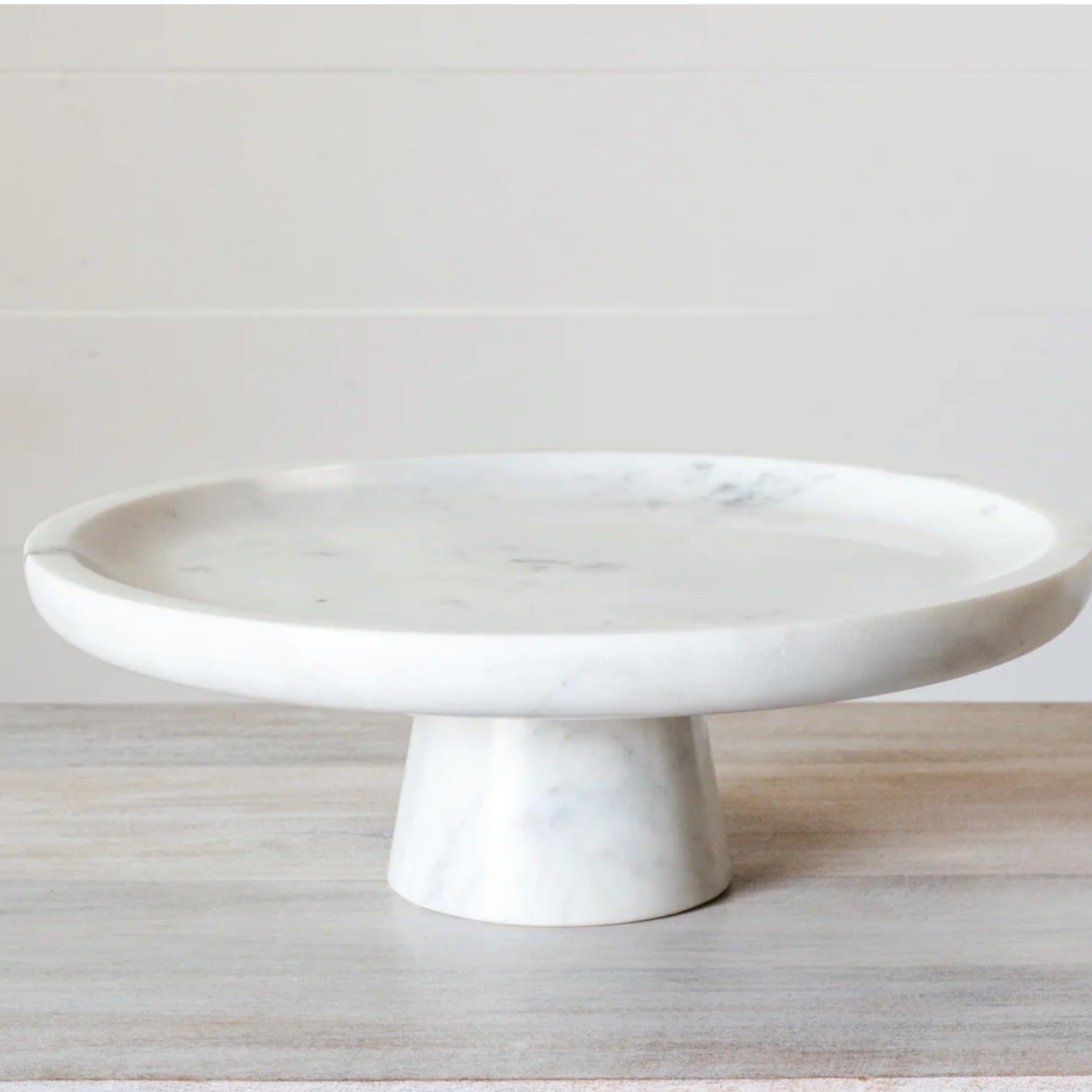 Cake Stand - White Marble with Stand - 12” diameter - PDALL05 | Barn ...