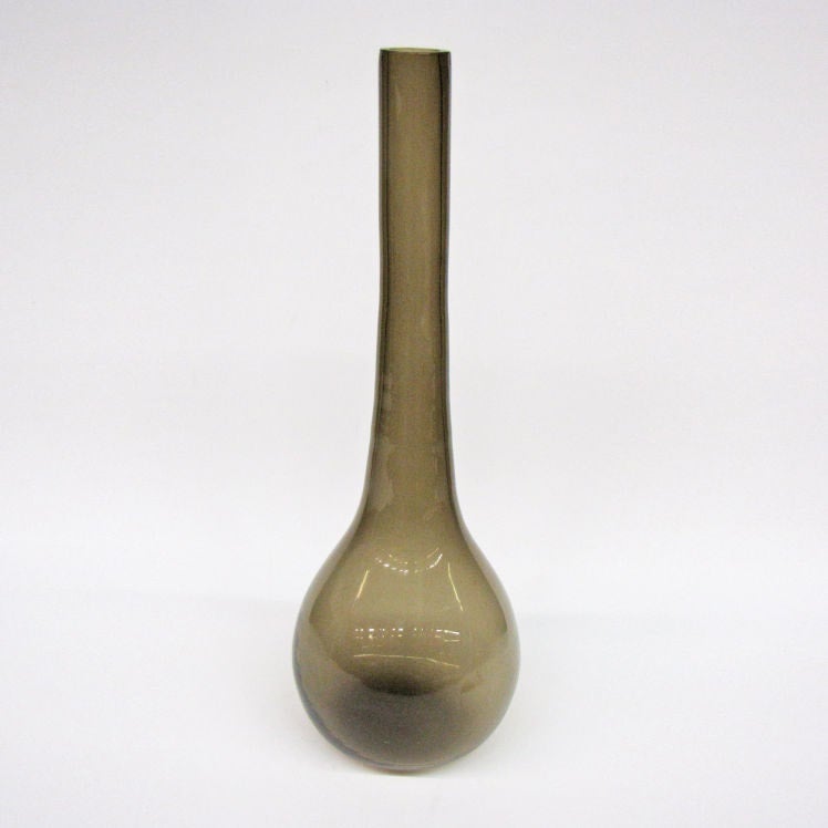 Vase - Lab Glass Vase - Smoke | Barn & Bunkie